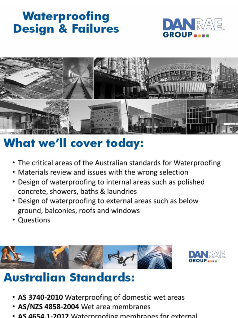 Waterproofing Design & Failures | PDF | Roof | Fiberglass