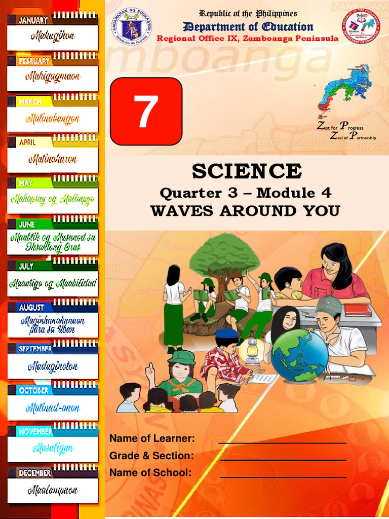 Science 7 - Module 4 - Version 3 | PDF | Waves | Sound