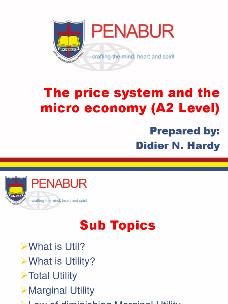 Part 7 The Price System and The Micro Economy A2 Level 2017 (New) | PDF ...