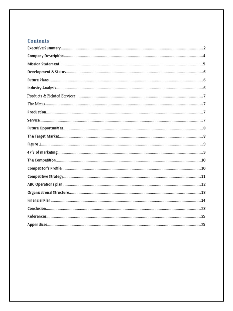 title-of-business-plan-food-industry-business-plan-pdf-restaurants