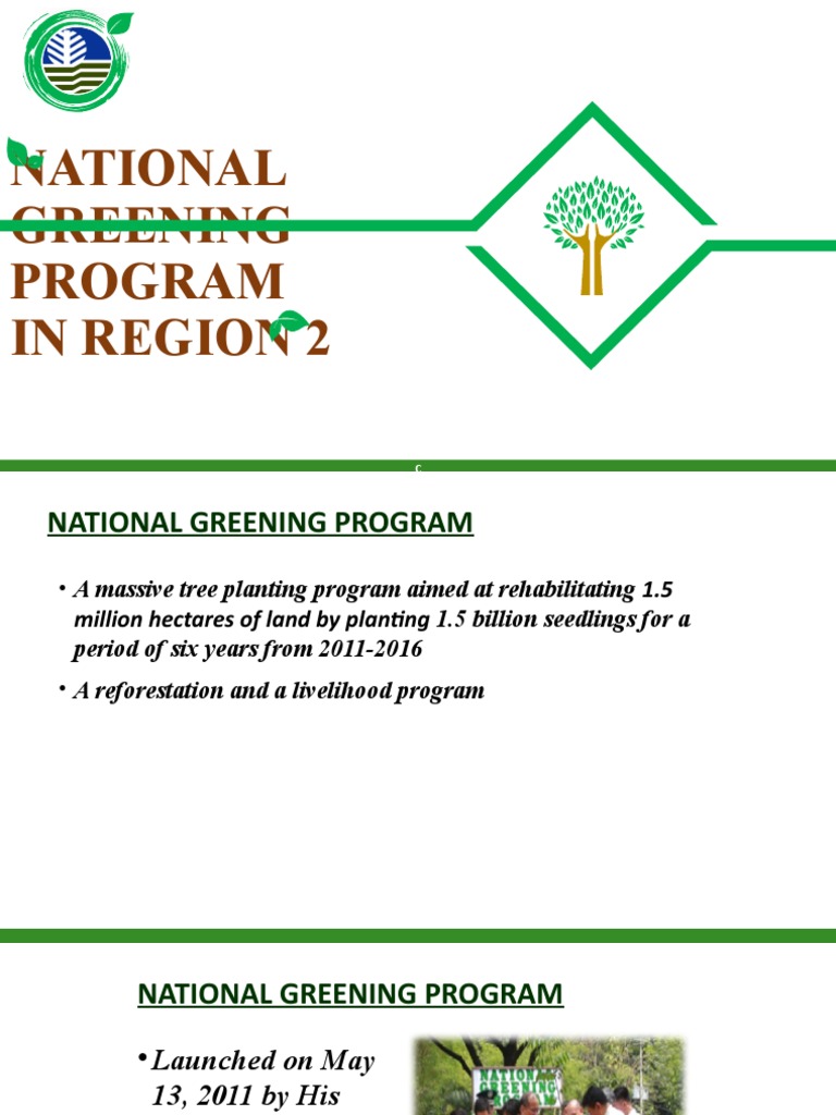 National Greening Program in Region 2 | PDF | Unmanned Aerial Vehicle ...