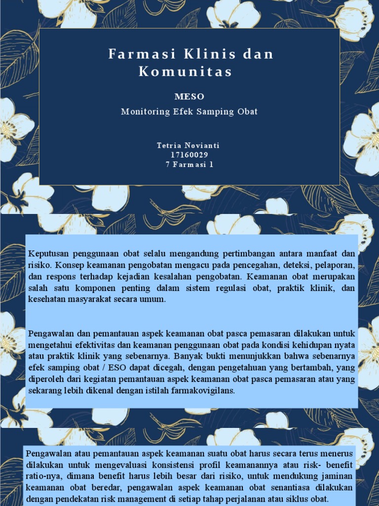 FKK MESO Tetria Novianti Edit | PDF | Pengembangan Diri | Kesehatan Holistik