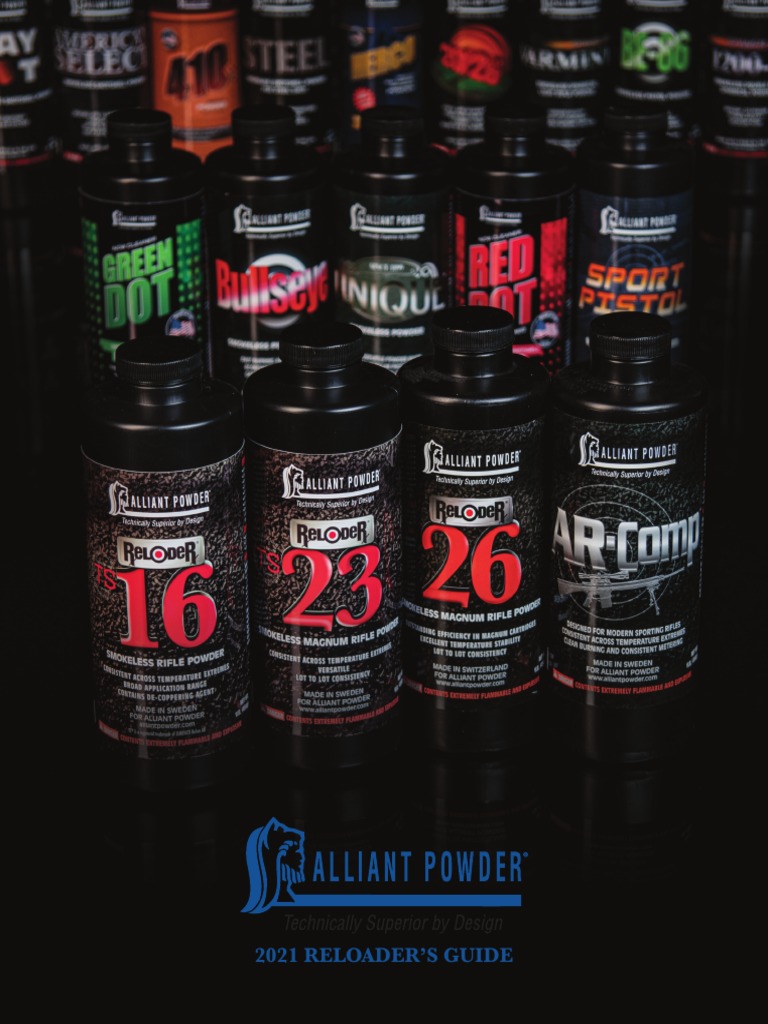 Alliant Powder Reloaders Guide - 2021 | PDF | Shotgun | Cartridge ...