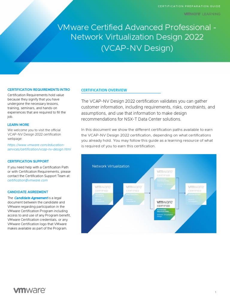 VMW VCAP NV Design Certification Preparation Guide | PDF | Trademark ...