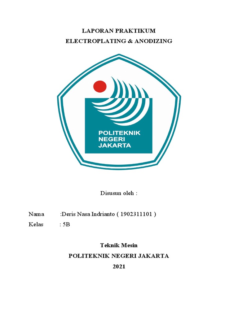 Laporan Praktikum Anodizing Dan Electroplating | PDF
