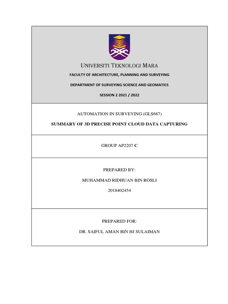 Point Cloud Data Processing | PDF | Image Scanner | 3 D Computer Graphics