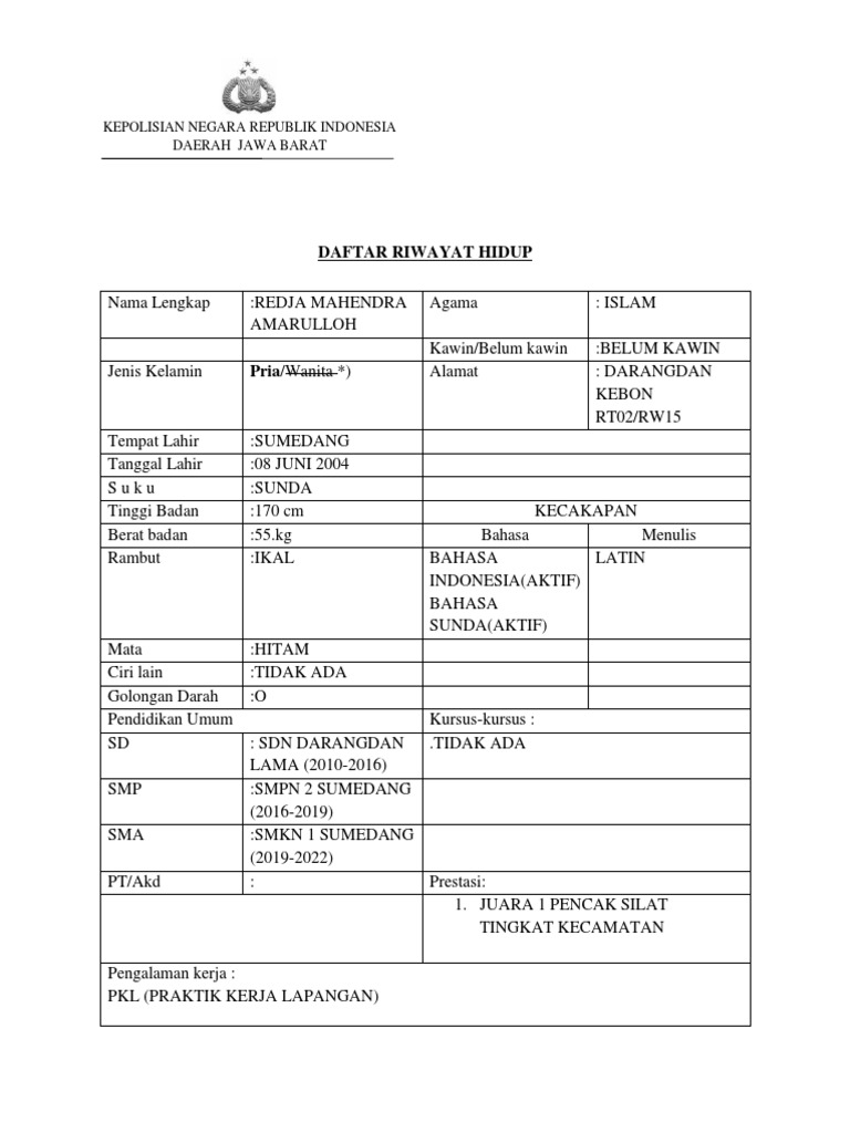 Bintara Redja - 2022 | PDF