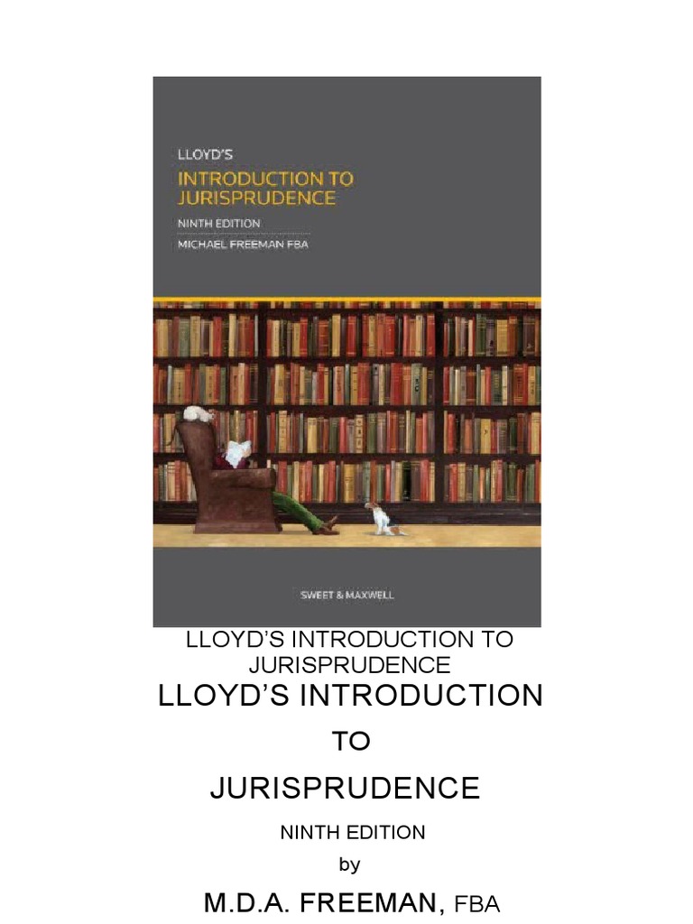2014 - Lloyd's Introduction To Jurisprudence by Professor Michael ...