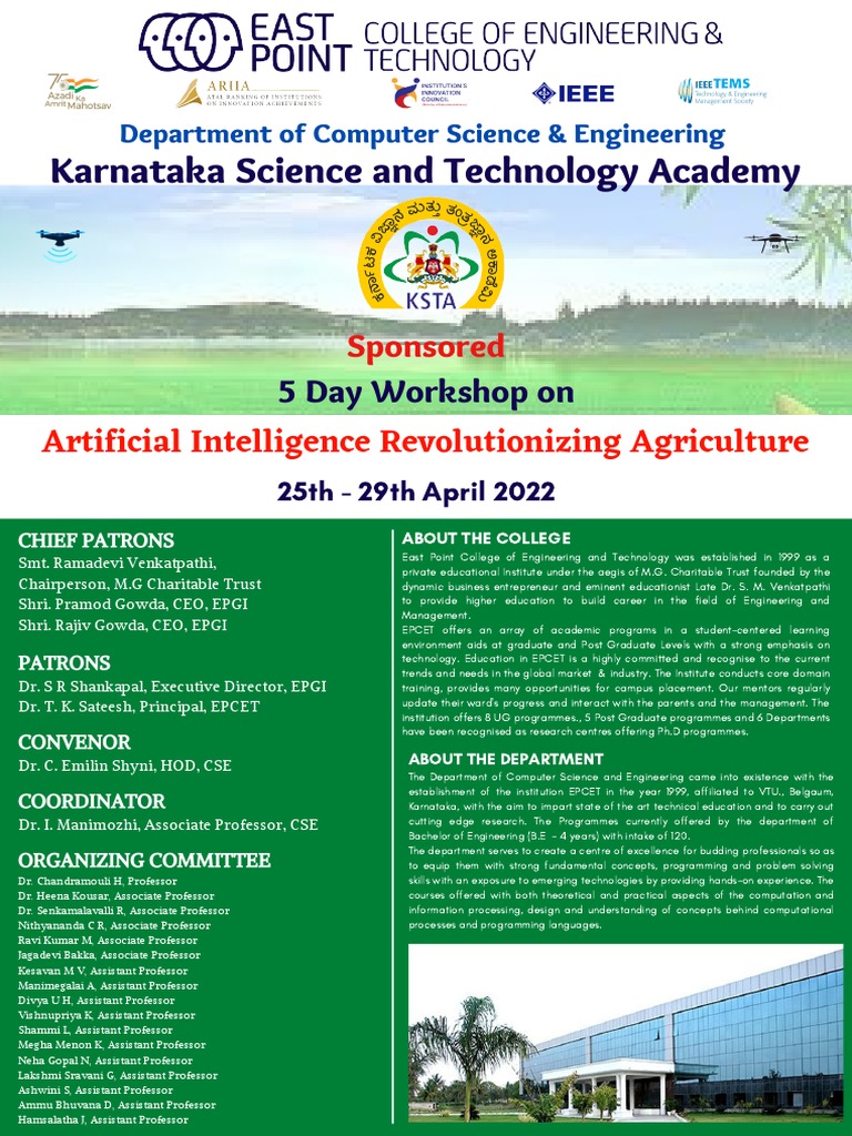 AI Workshop - Brochure | Download Free PDF | Artificial Intelligence ...