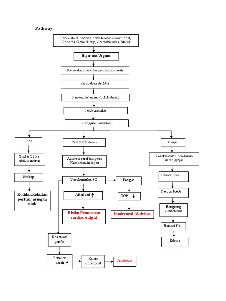Hipertensi Urgensi Gejala dan Komplikasi | PDF