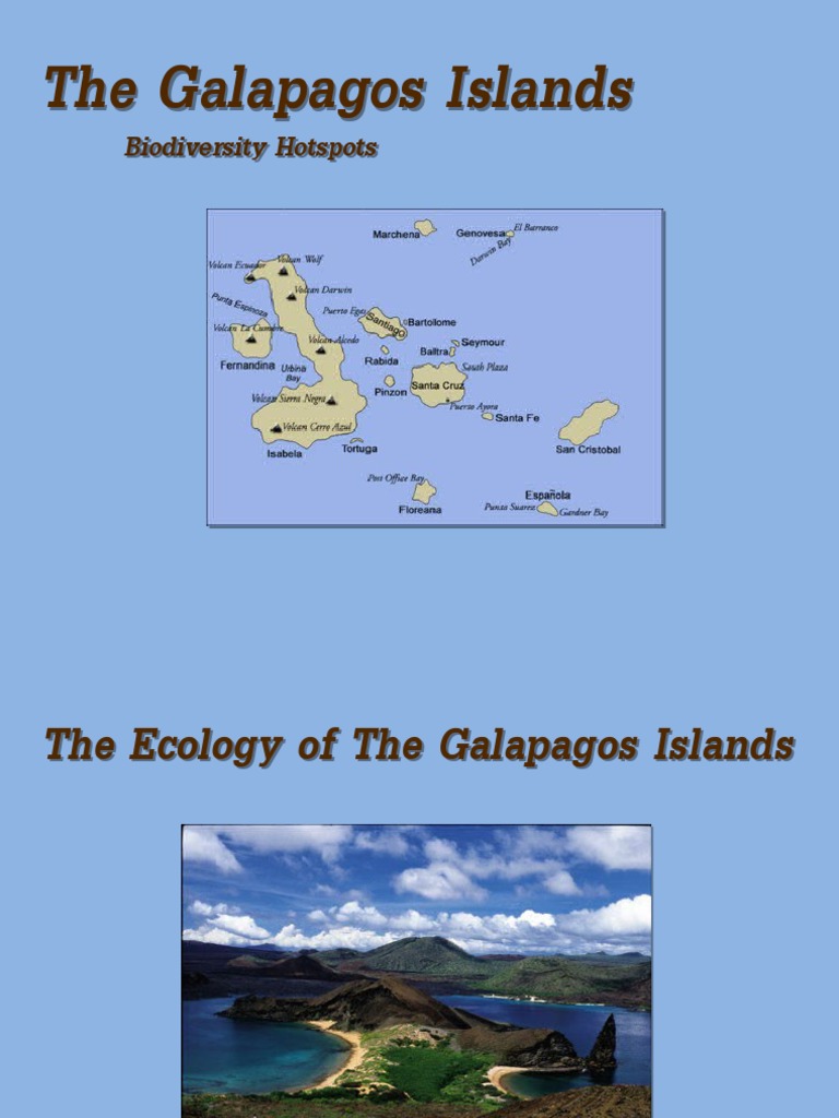 Biodiversity of the Galapagos Islands | PDF | Galápagos Islands | El Niño