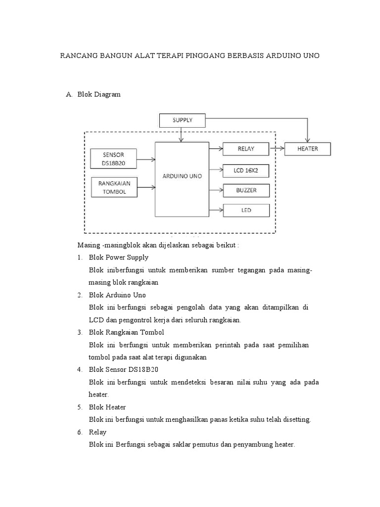 Rancang Bangun Alat Terapi Pinggang Berbasis Arduino Uno Pdf