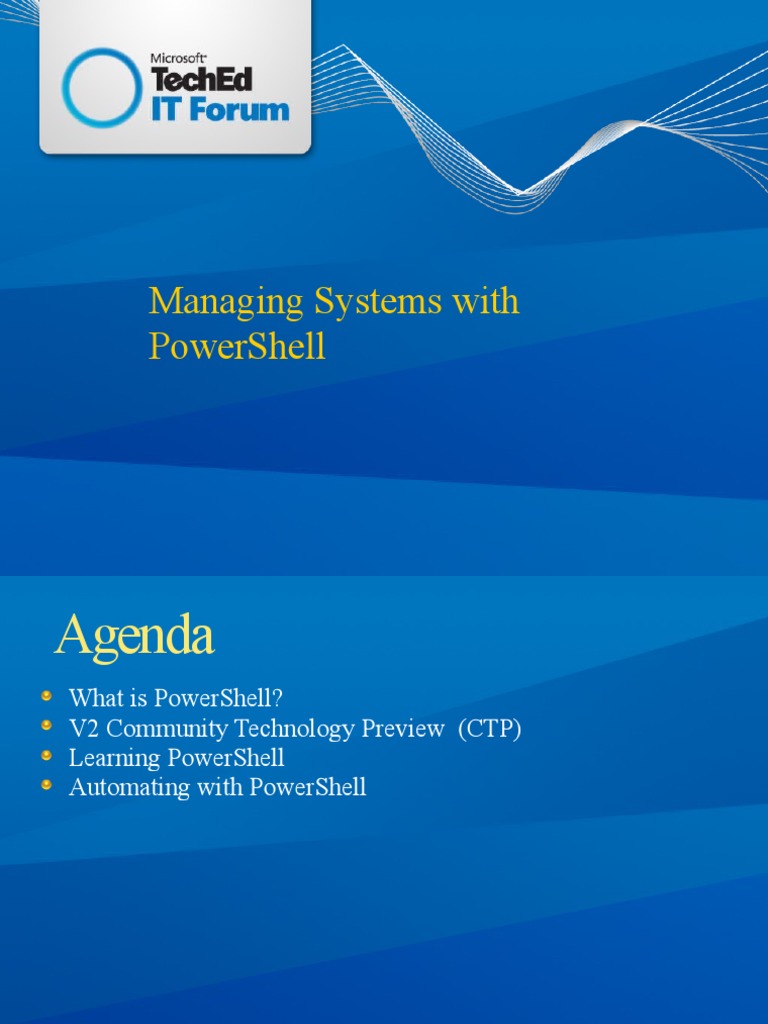 Managing Systems With PowerShell | PDF | Component Object Model ...