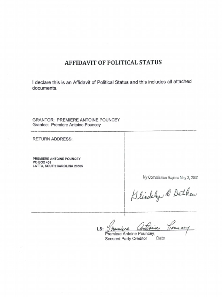 Status Correction | PDF