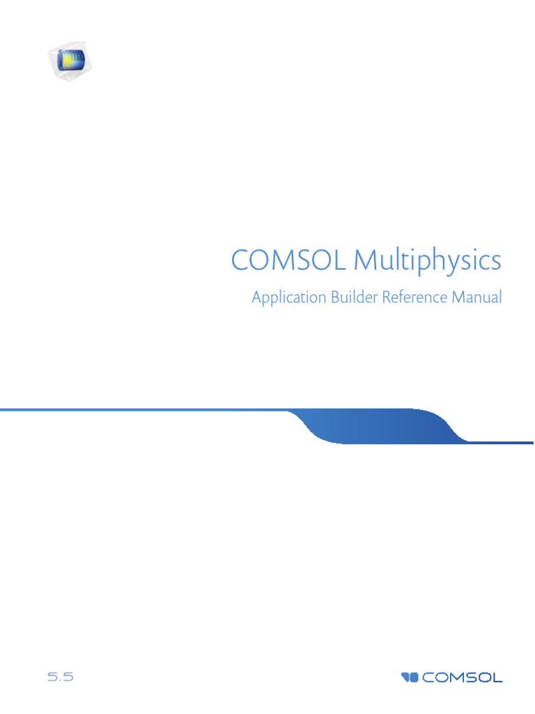 COMSOL Multiphysics: Application Builder Reference Manual | PDF | Window (Computing) | Library ...