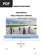 Geography Field Project Grade 12 2023 | PDF | Ecosystem | Deforestation