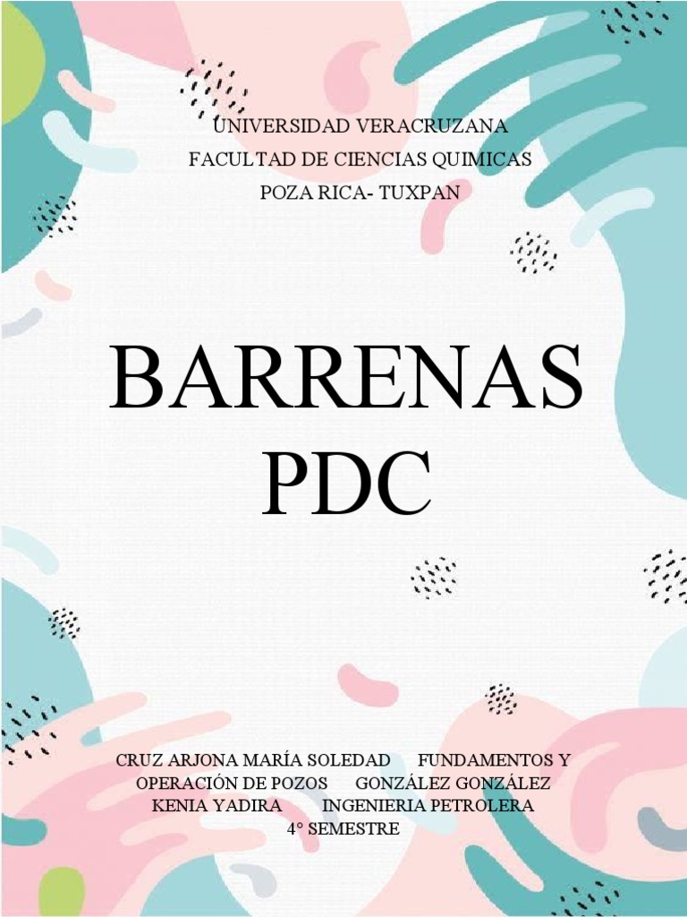 Barrenas PDC | PDF | Diamante | Materiales