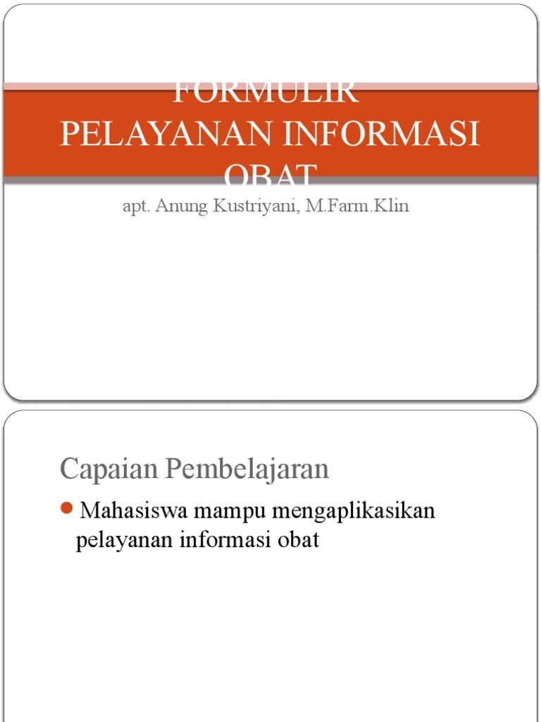 Formulir Pio 1 | PDF