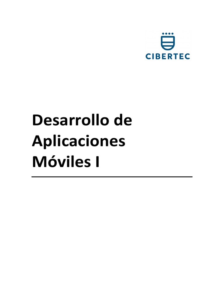 Manual de Desarrollo de Aplicaciones Moviles I | PDF | Android (sistema operativo) | Google Play