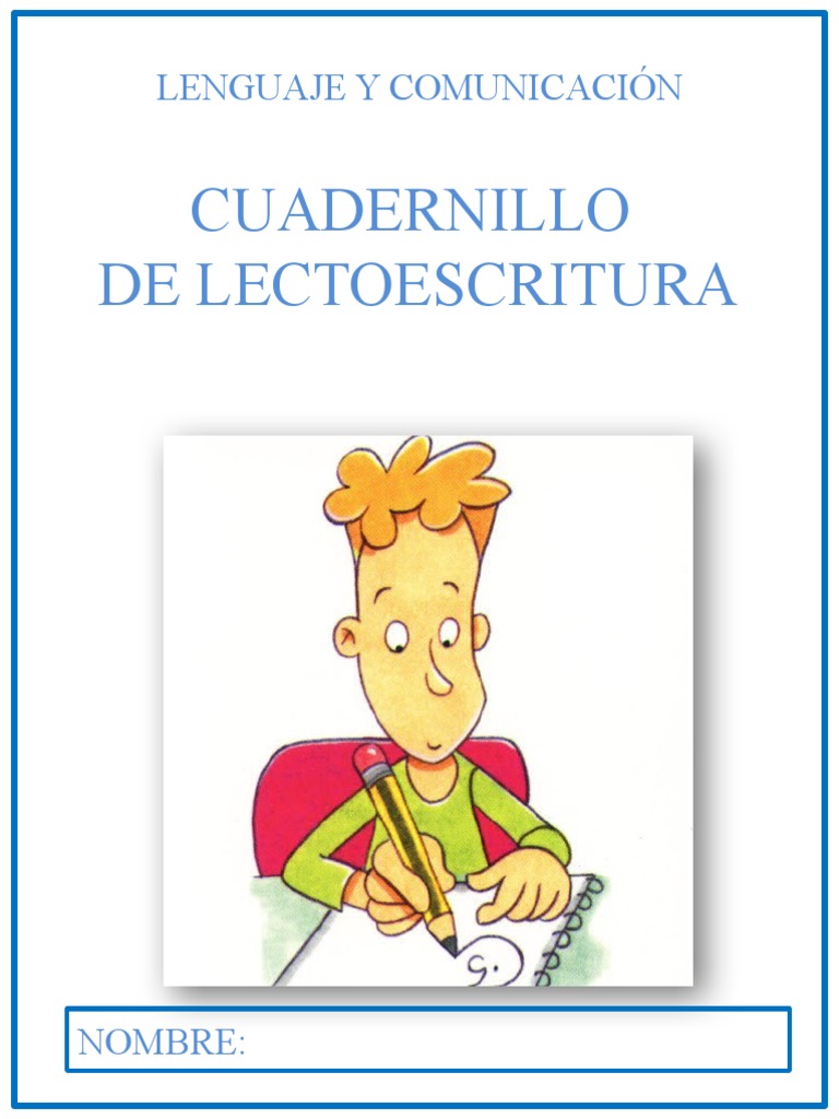 Cuadernillo Lectoescritura | PDF