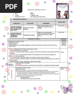 Sesión de Aprendizaje (Inicial) | PDF | Aprendizaje