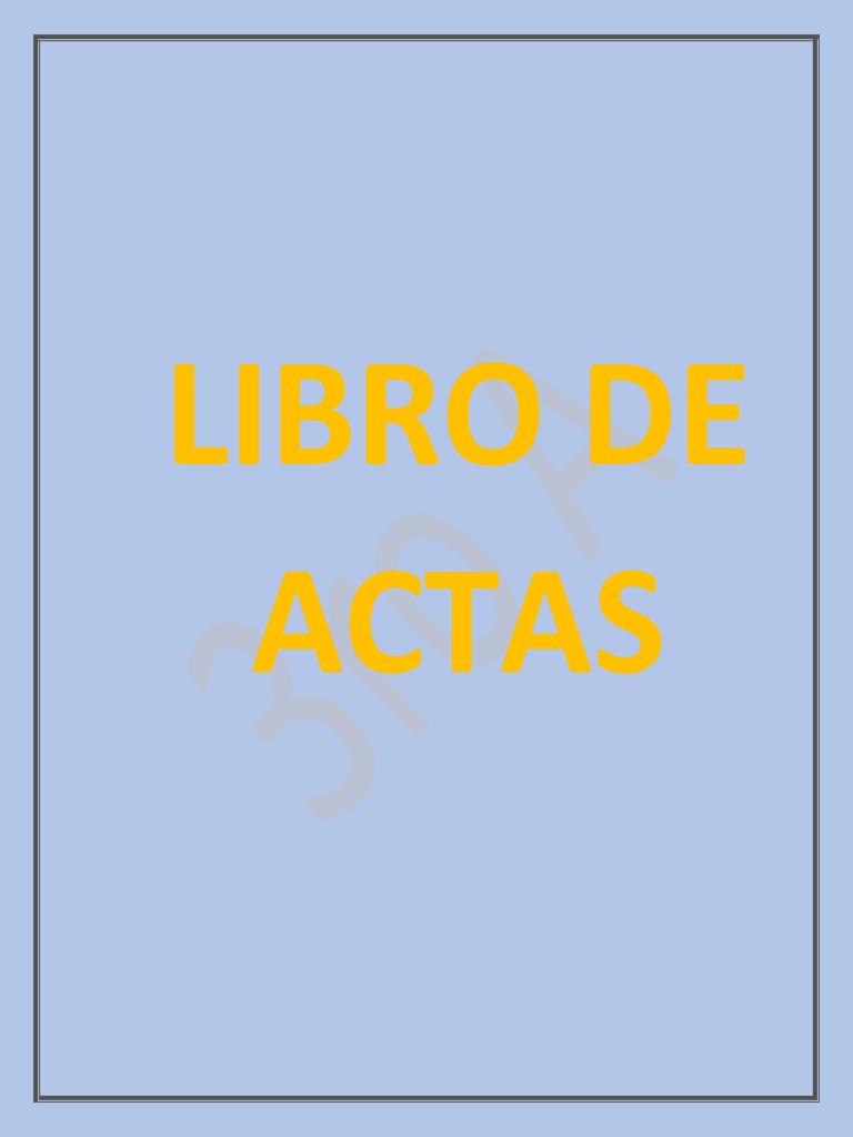 Acta 3ro A | PDF