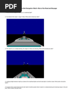 Colreg Questions +answers Test | PDF | Port And Starboard | Anchor