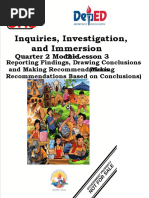 3IS-Inquiries, Investigations and Immersions - Q1 - SHS Applied | PDF ...