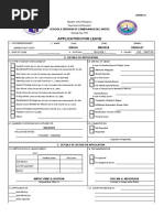 LEAVE-FORM Deped | PDF