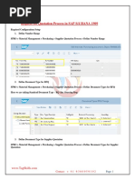 13 ME41 - How To Create RFQ (Request For Quotation) in SAP | PDF ...
