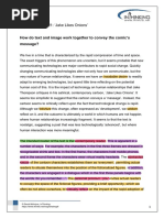 IB English Paper 2 Sample Answer | PDF | Plays