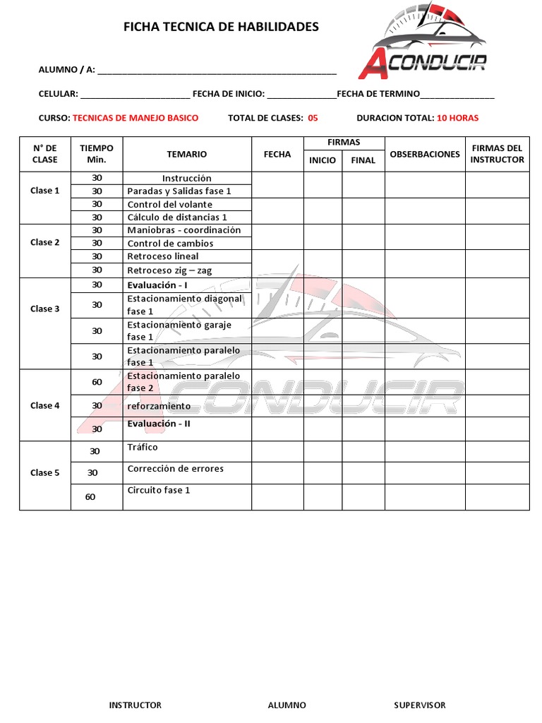 Temarios de Cursos | PDF