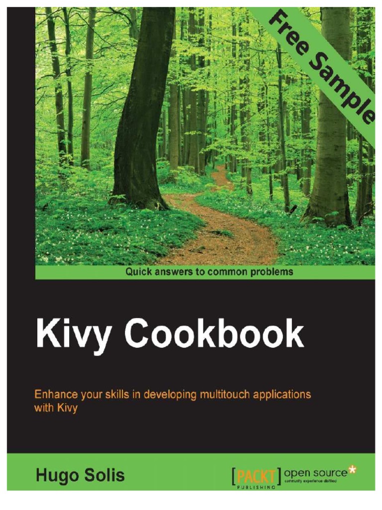 Kivy Cookbook Sample Chapter | PDF | Mobile App | Computer Graphics
