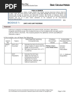 Limit of A Function | PDF | Calculus | Function (Mathematics)