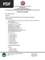 SDA Church Board Meeting Minutes | PDF | Seventh Day Adventist Church ...