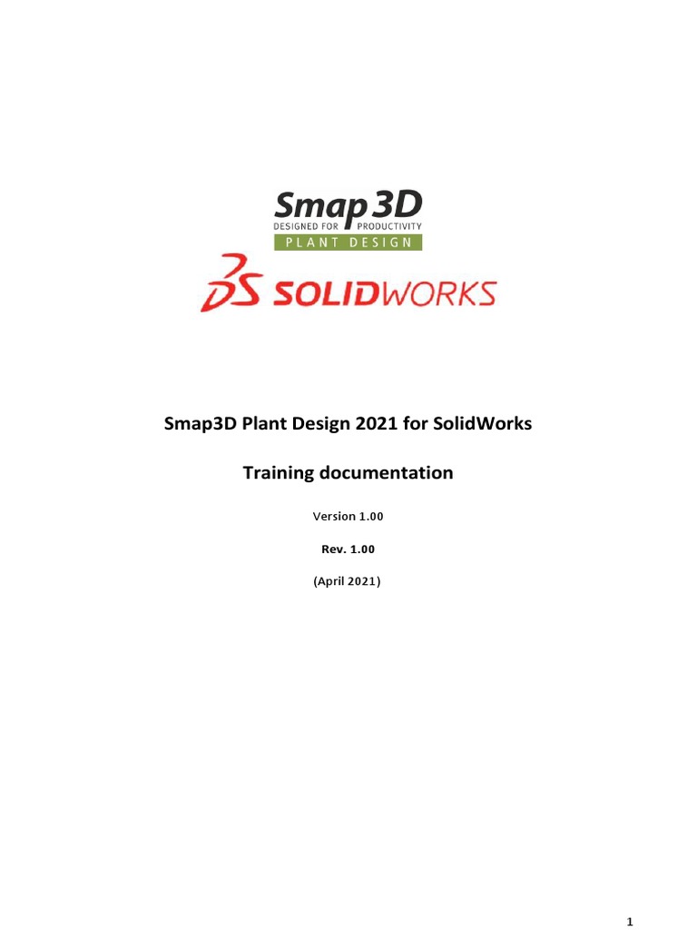 Smap3d Pd2021 Swx2020 Training Rev1 | PDF | Pipe (Fluid Conveyance ...
