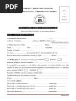 Fomu Ya Maombi Ya Likizo - Kiswahili Version1 New 2014 Old1 | PDF