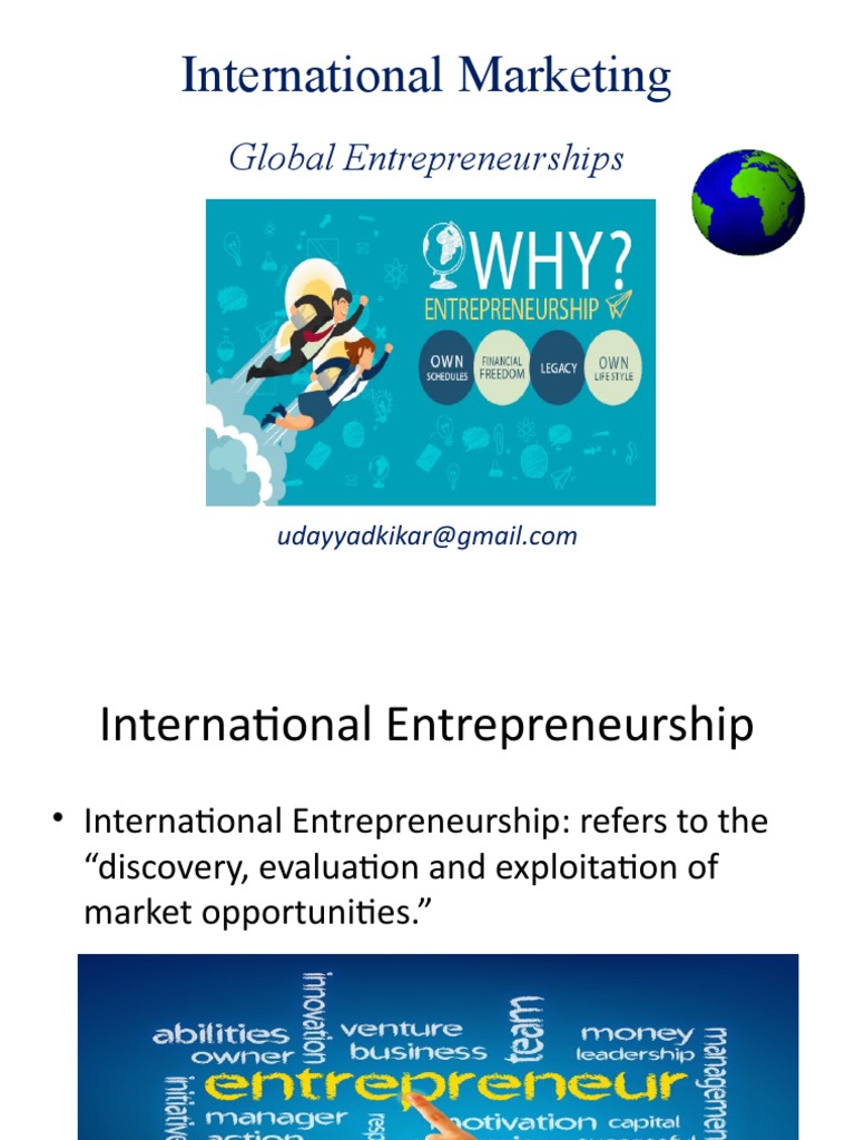 4 International Entrepreneurships | PDF | Entrepreneurship | Market ...
