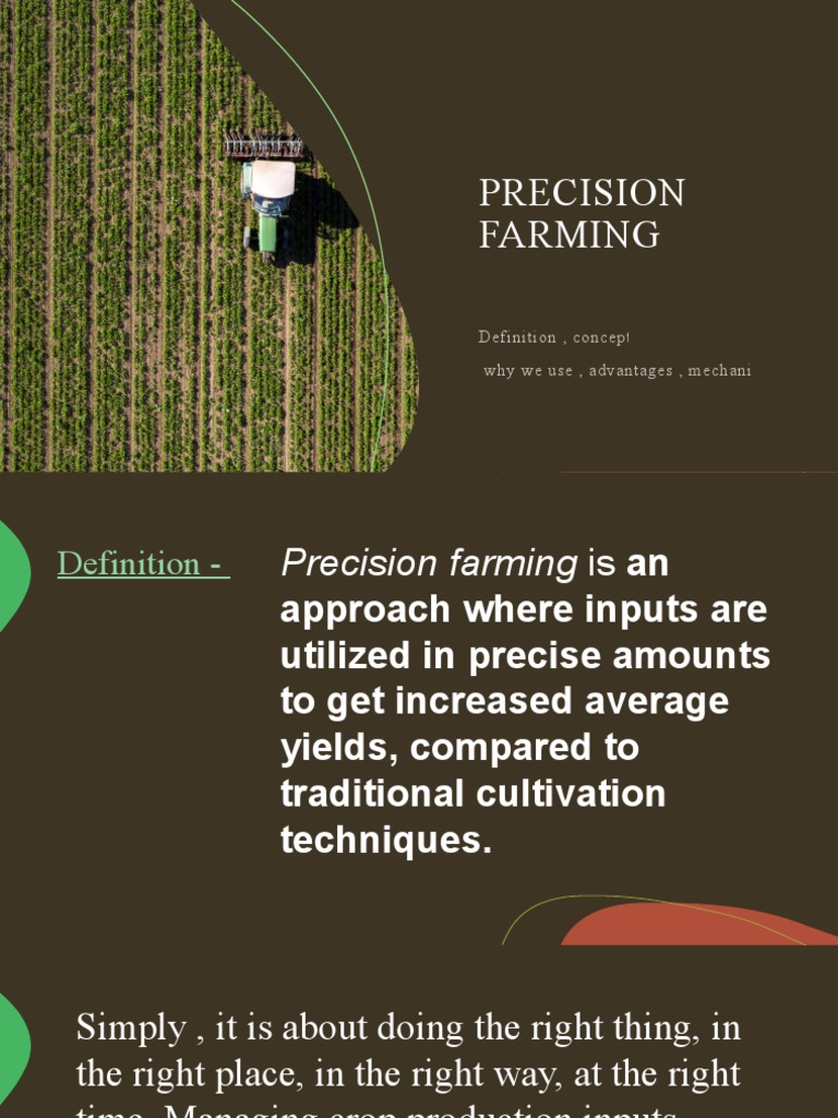 Precision Farming: Definition, Concept, Why We Use, Advantages ...