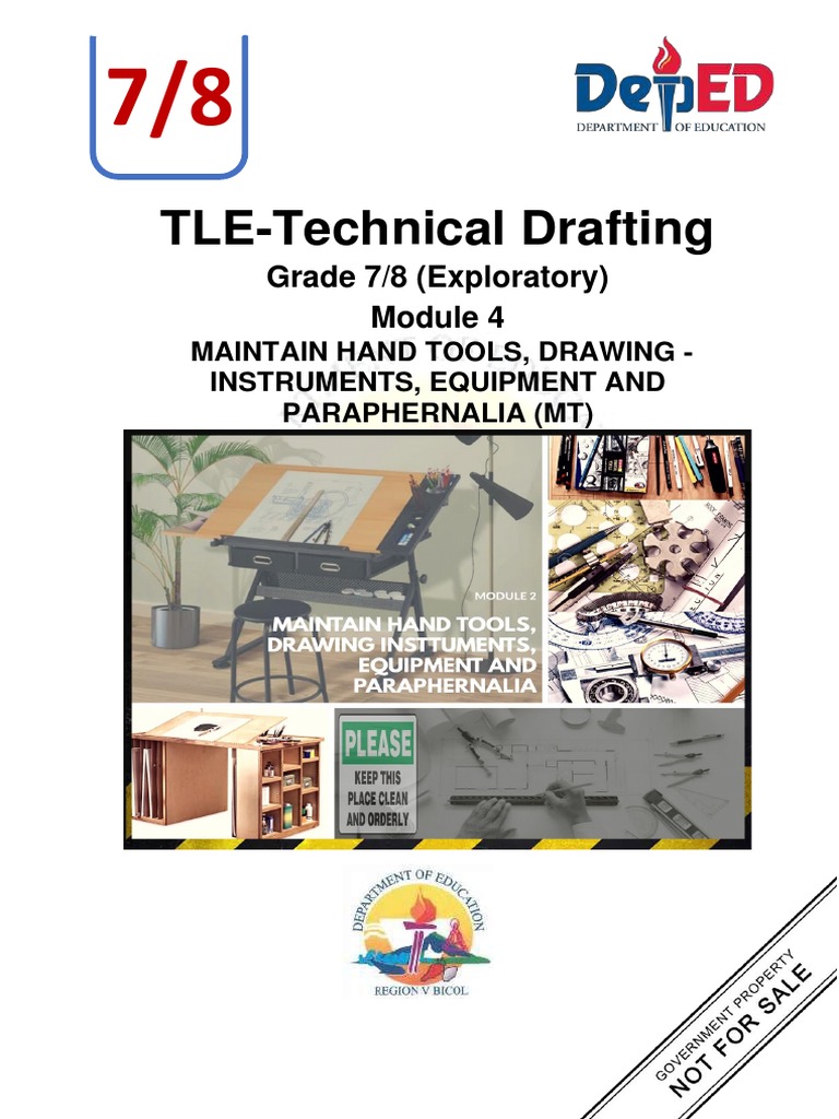 Grade 7 - 8 Technical Drafting G7or8 Slk-Module 4 MT | PDF | Drawing ...