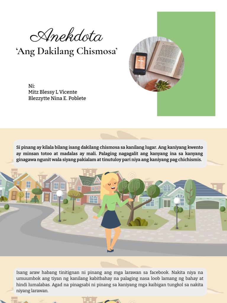 Anekdota - Filipino | PDF