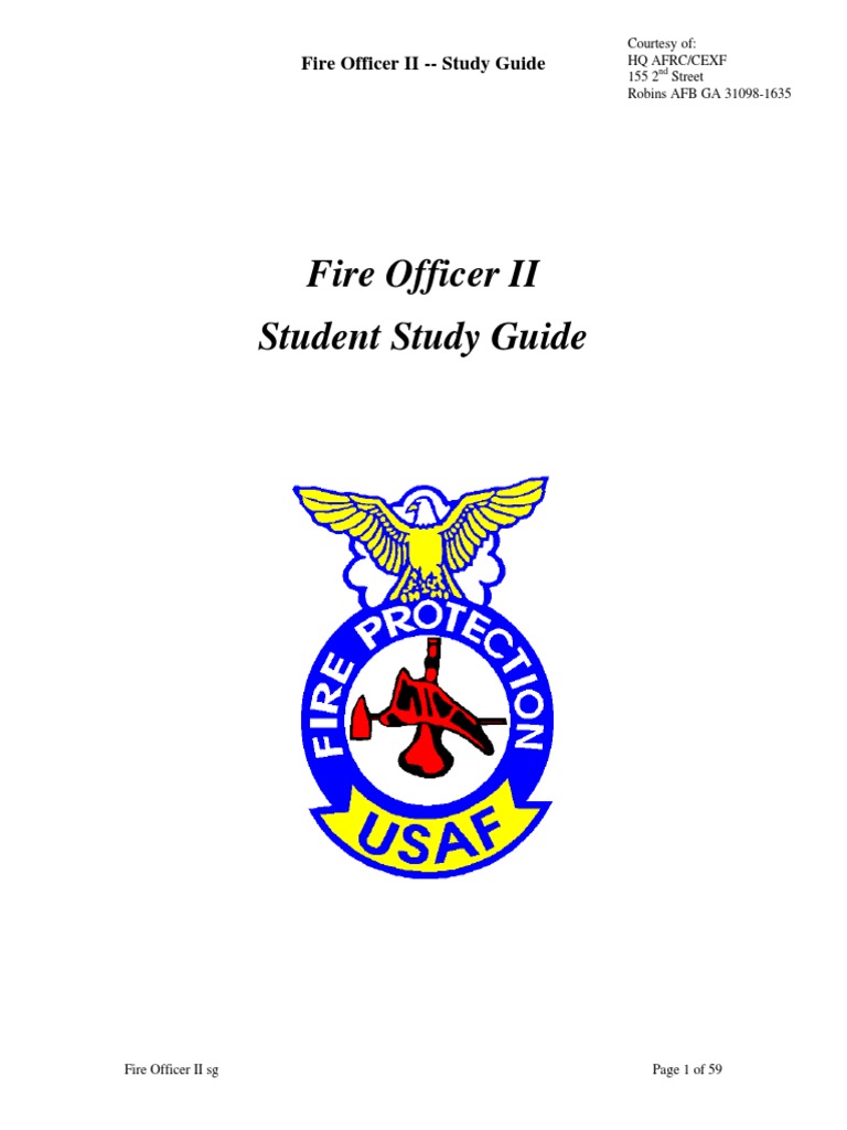 Fdocuments - in - Fire Officer II Student Study Guide Wikimedia Commons ...