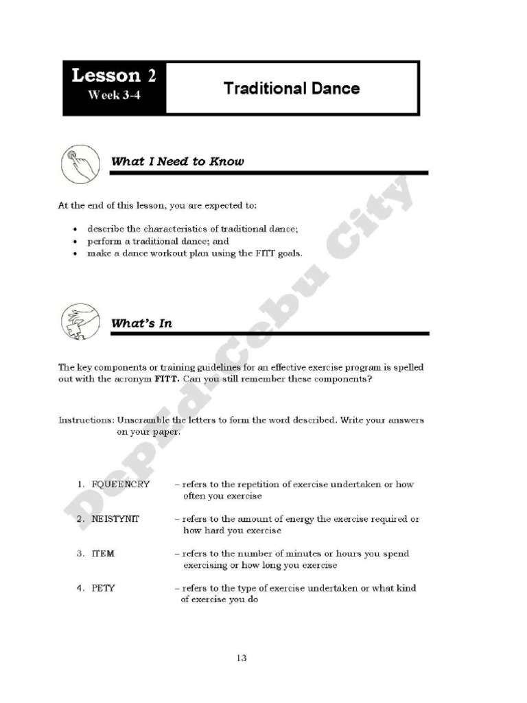 Hope 3 Module 2 | PDF