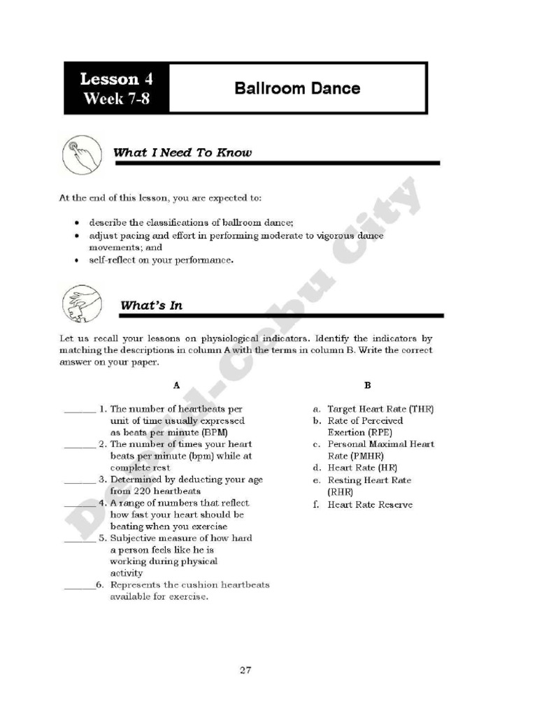 Hope 3 Module 4 | PDF