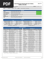 Súmula - Voleibol | PDF | Voleibol