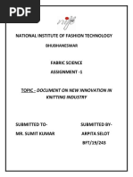 Project Report On Textile Industry | PDF | Spinning (Textiles) | Weaving