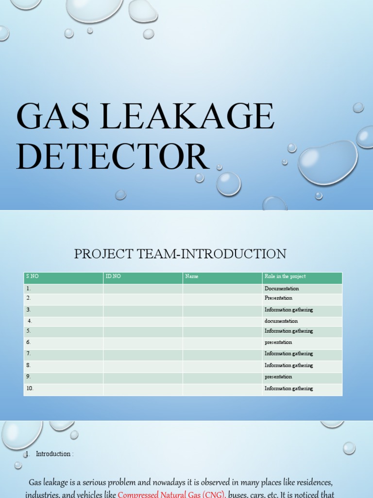 Gas Leakage Detector (Presentation) | PDF | Liquefied Petroleum Gas ...