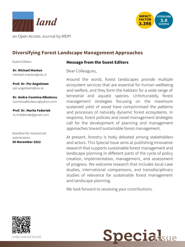 Special Issue Flyer | Download Free PDF | Open Access | Academic Journal