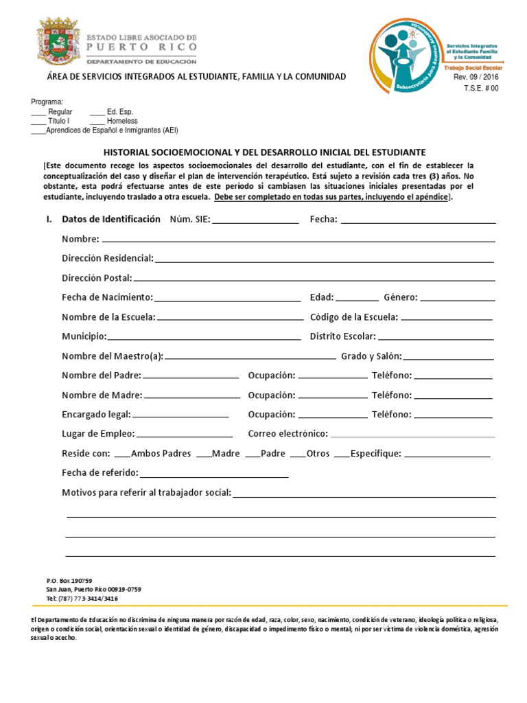 Historial Social | PDF | El embarazo | Trabajo Social