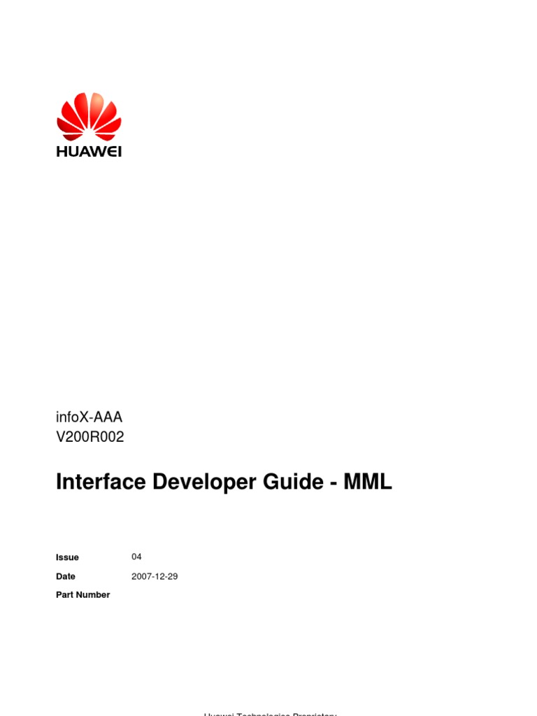 InfoX-AAA Interface Developer Guide - MML | PDF | Tab (Gui) | Menu ...